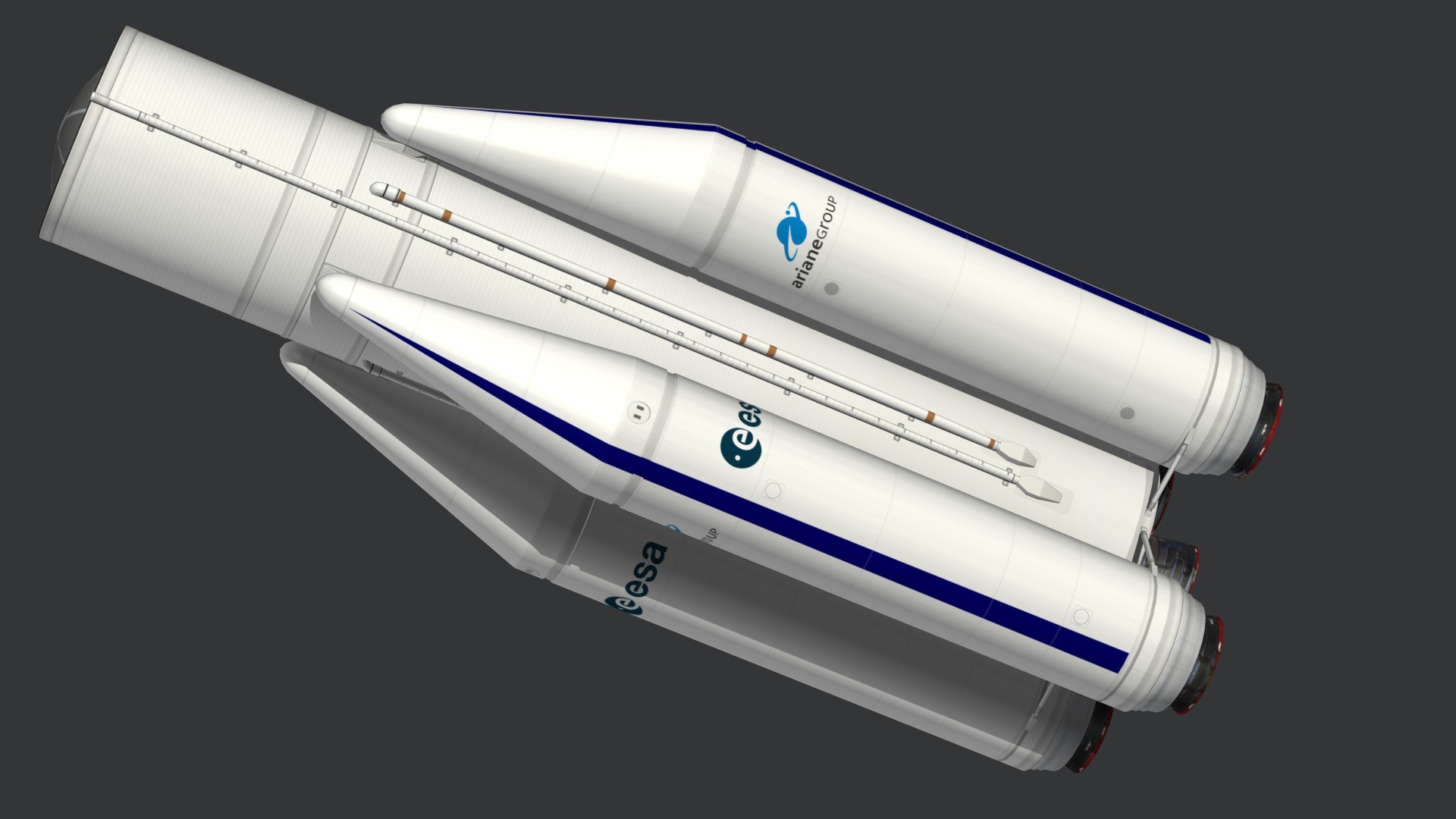 Ariane 6 A64 3D - TurboSquid 2096401