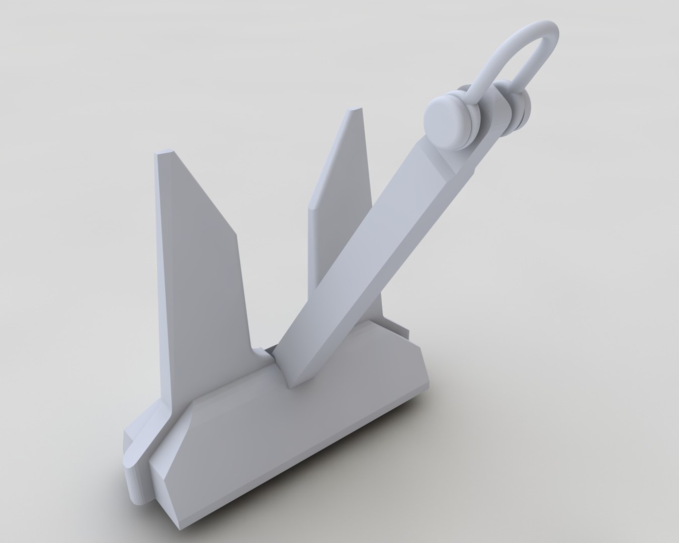 3d Model Anchor Typical Ac-14