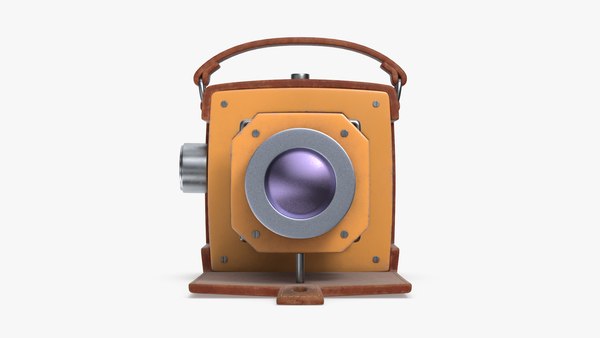 Cartoon camera 3D model - TurboSquid 1480187