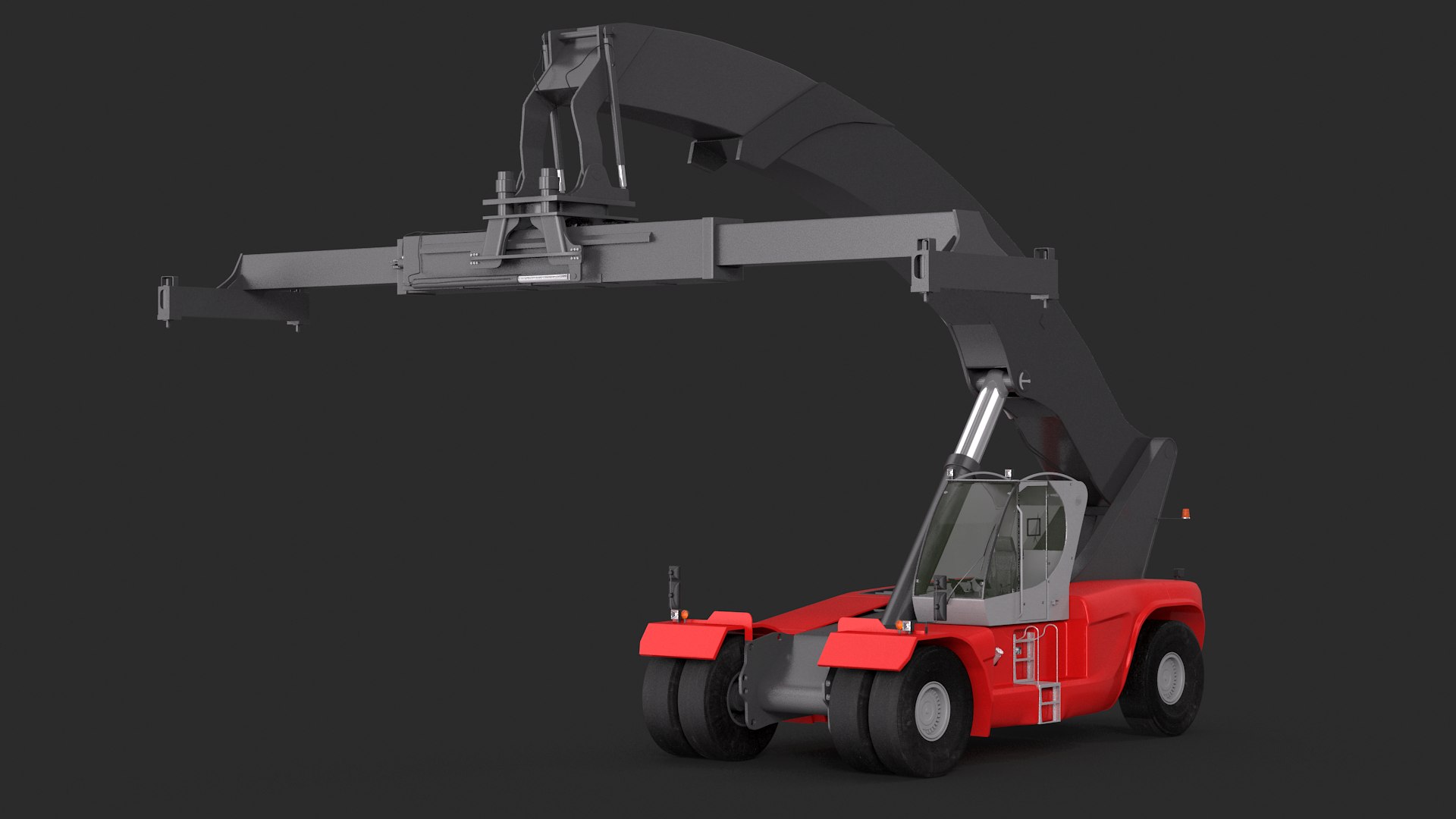 3D Container Stacker Model - TurboSquid 1629848