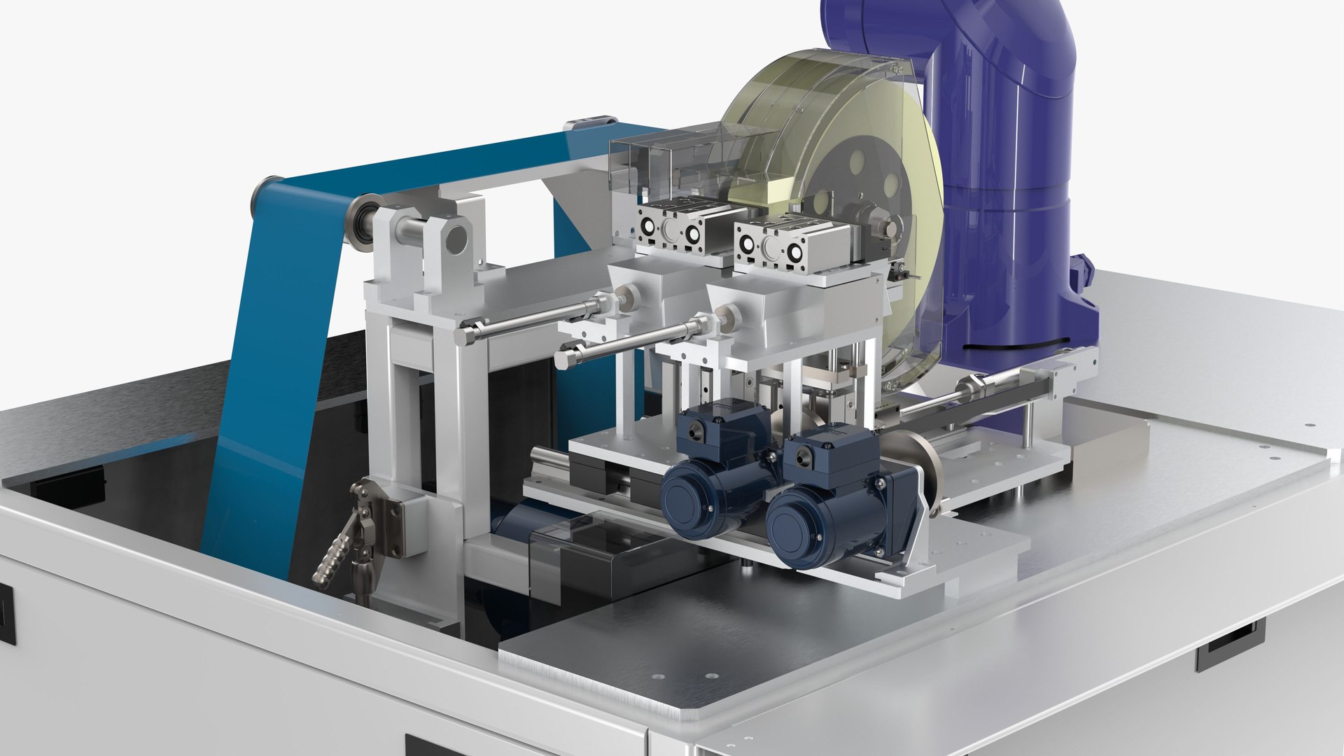 3D Automatic Robotic Grinding Workstation - TurboSquid 2335775