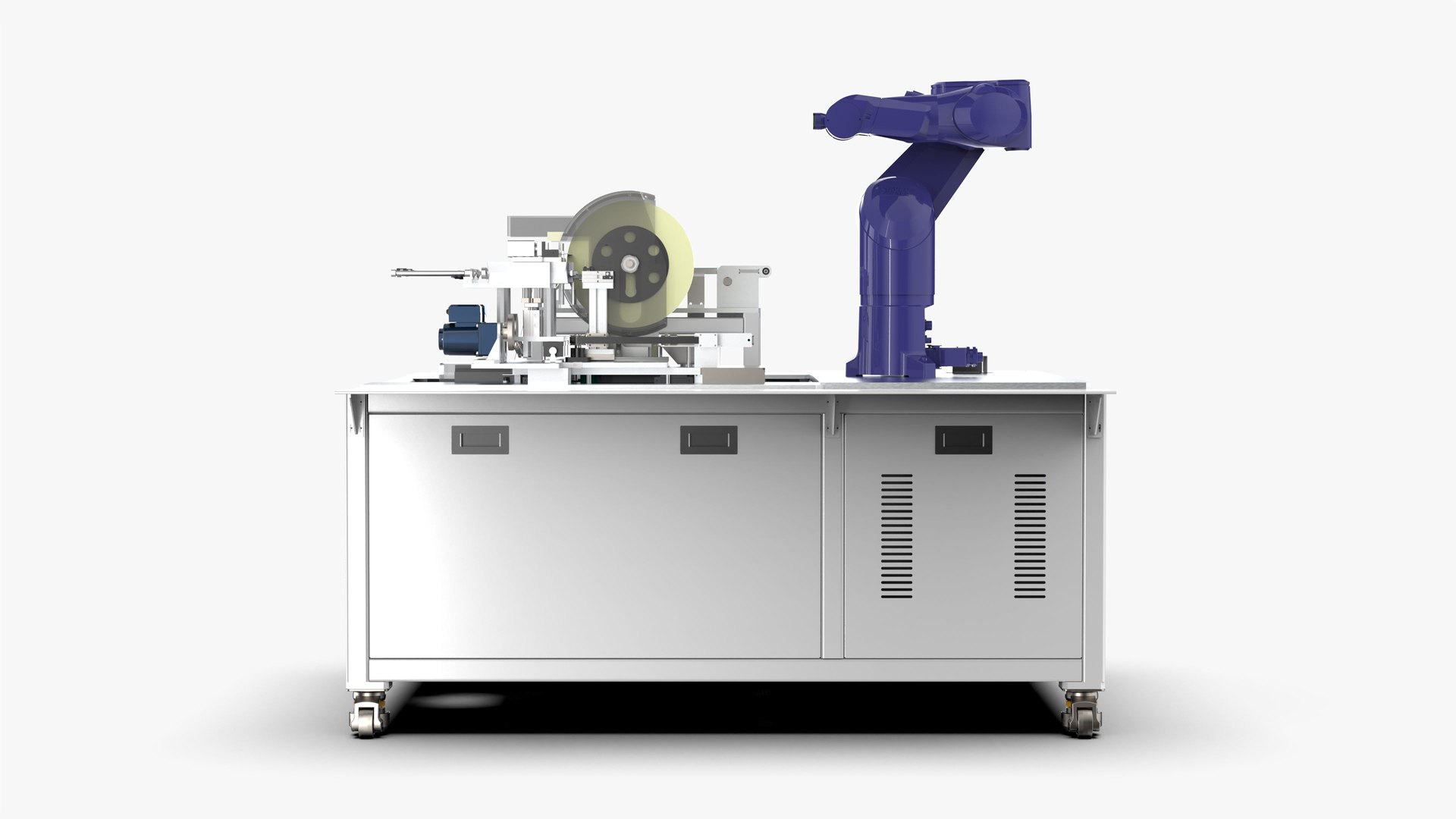 3D Automatic Robotic Grinding Workstation - TurboSquid 2335775