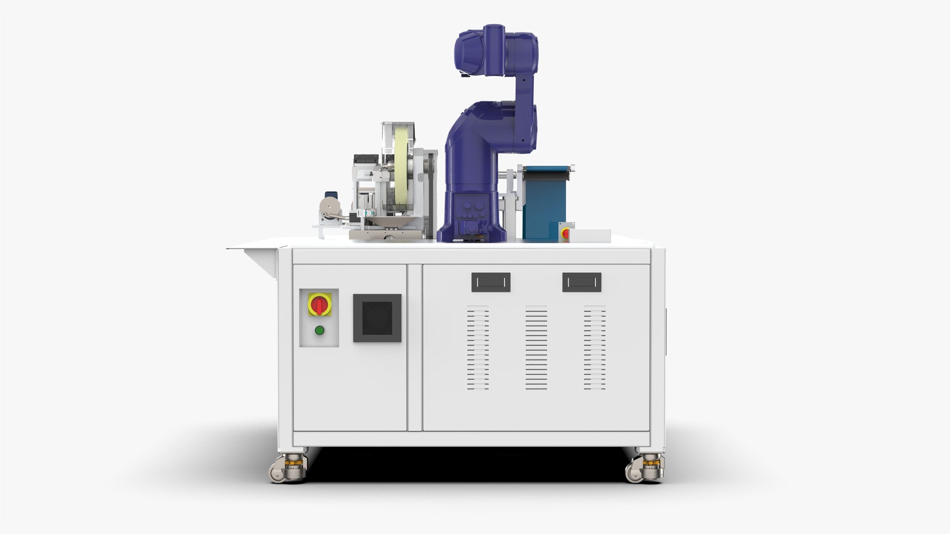 3D Automatic Robotic Grinding Workstation - TurboSquid 2335775