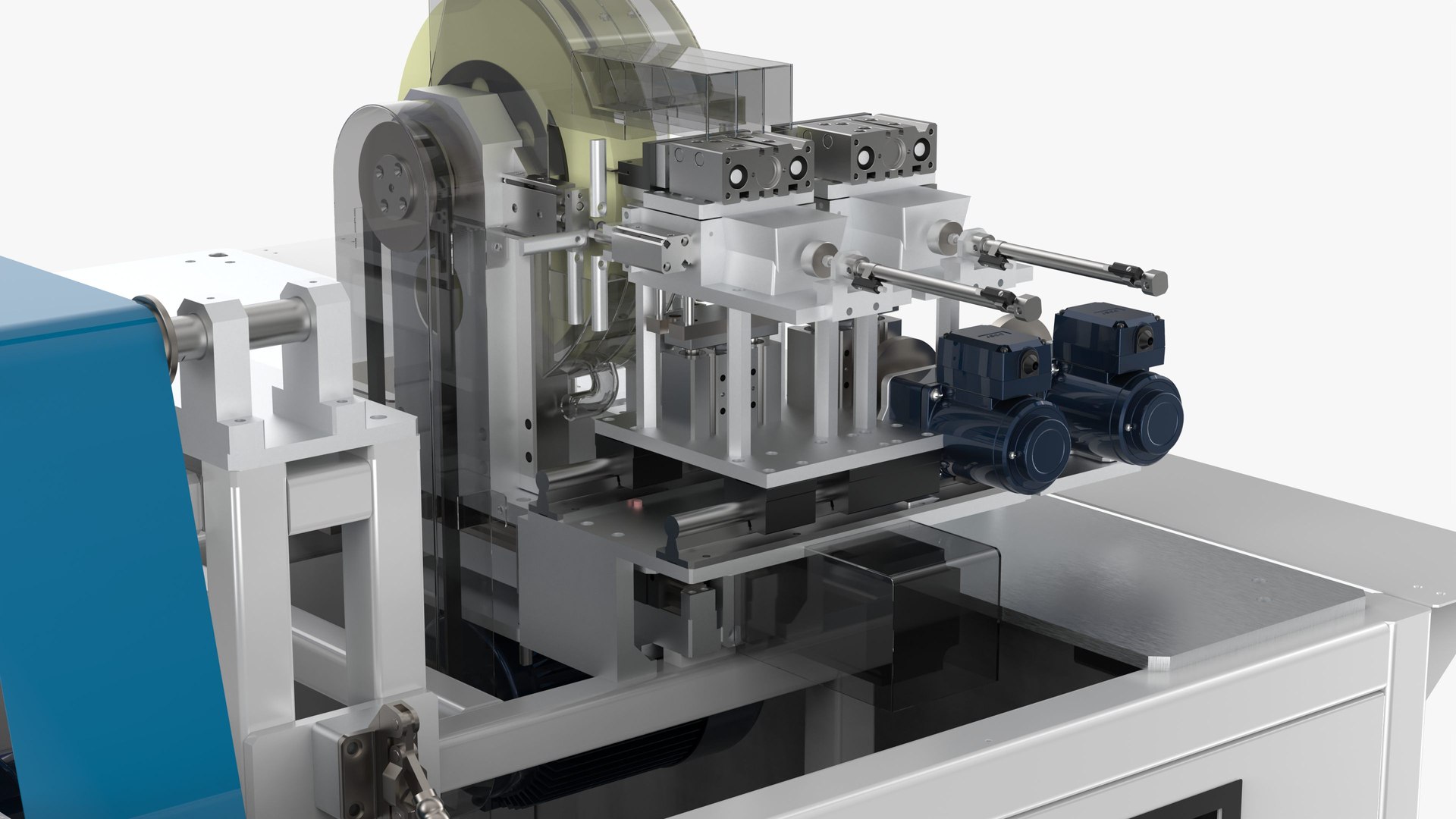 3D Automatic Robotic Grinding Workstation - TurboSquid 2335775