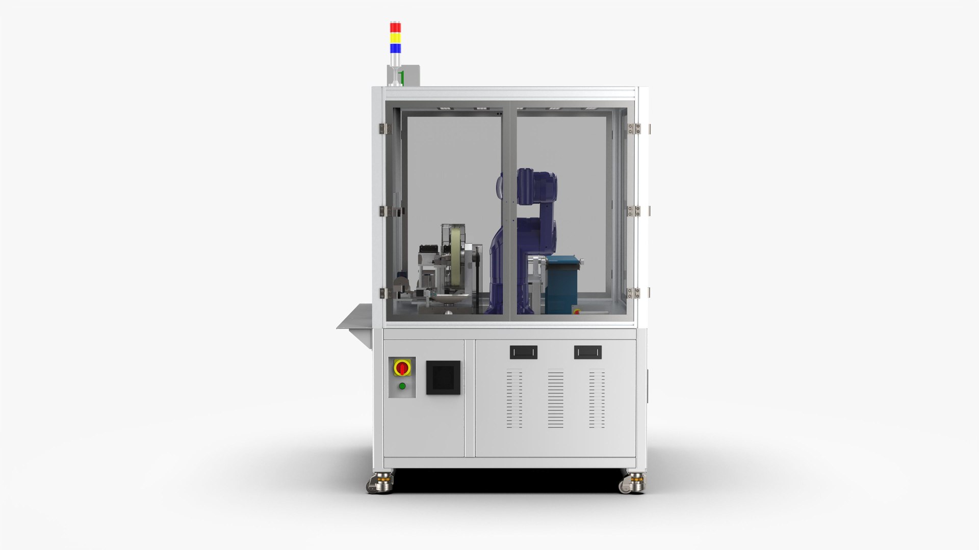 3D Automatic Robotic Grinding Workstation - TurboSquid 2335775