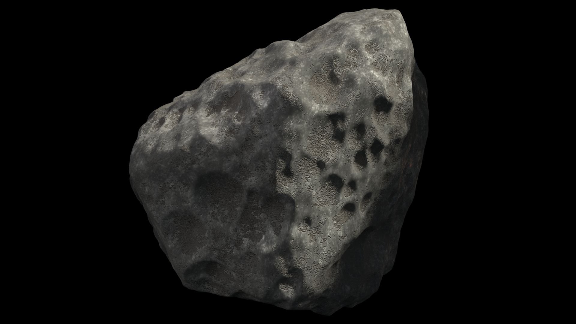 Set 10 Asteroids - 3ds