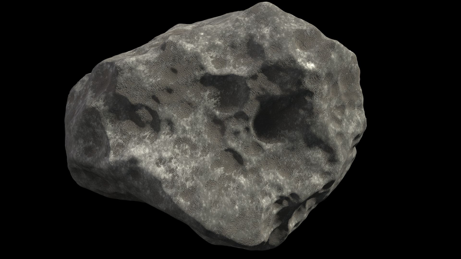 Set 10 Asteroids - 3ds