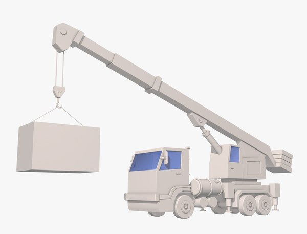 Mobile Crane STL Models for Download | TurboSquid