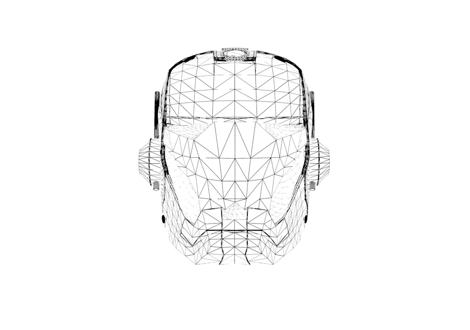 Ultron Helmet Obj