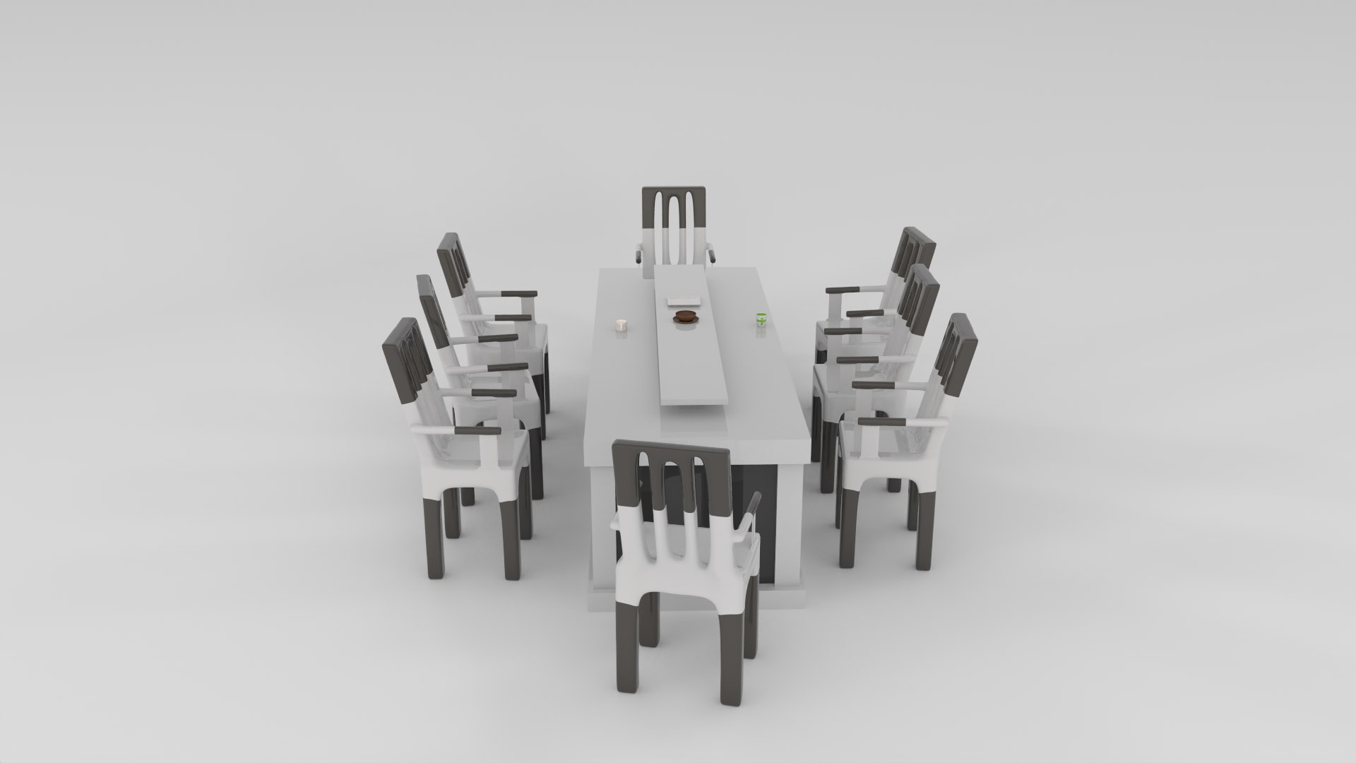 3D Table And Chairs PSA Model - TurboSquid 1945238
