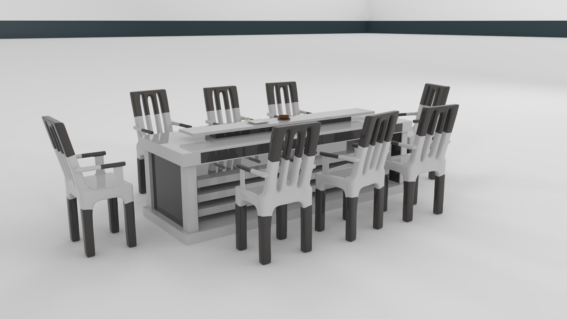 3D Table And Chairs PSA Model - TurboSquid 1945238