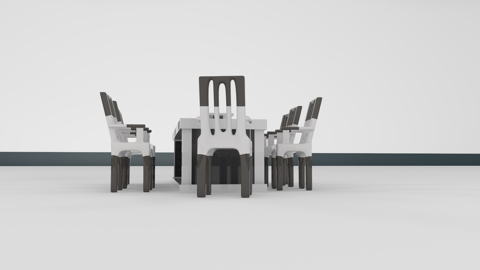 3D Table And Chairs PSA Model - TurboSquid 1945238