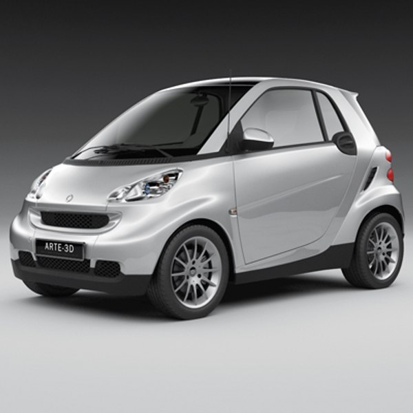 2011 smart fortwo 3d model