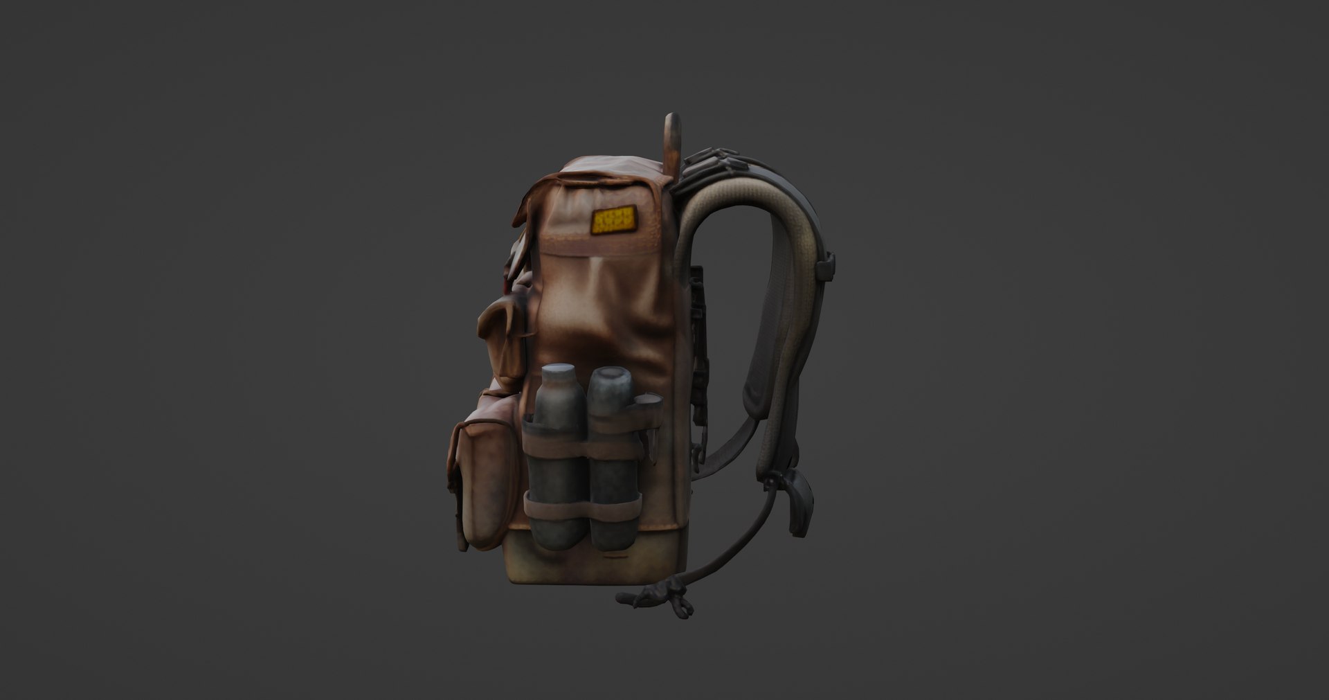 3D Model Post-Apocalyptic Survival Backpack - TurboSquid 2349481