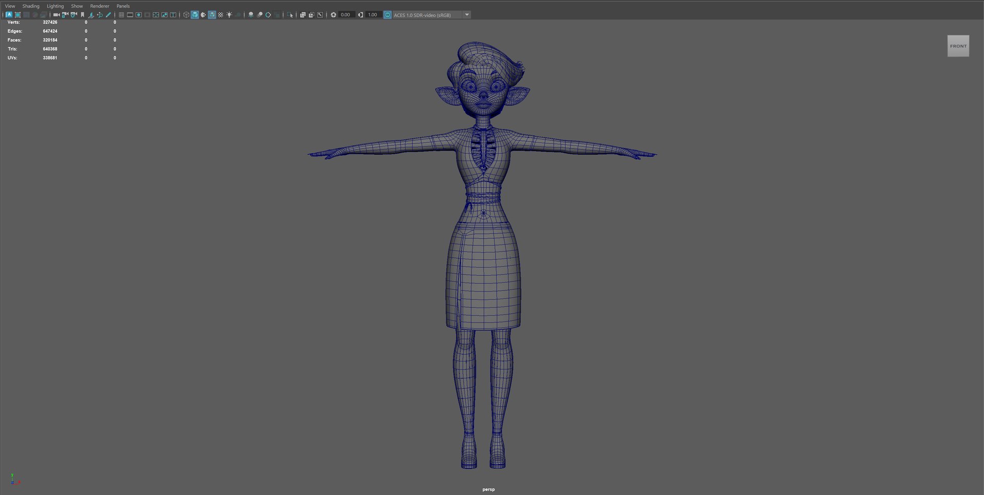3D Model Semi-Realistic Female GHOST Character With Rig - TurboSquid ...