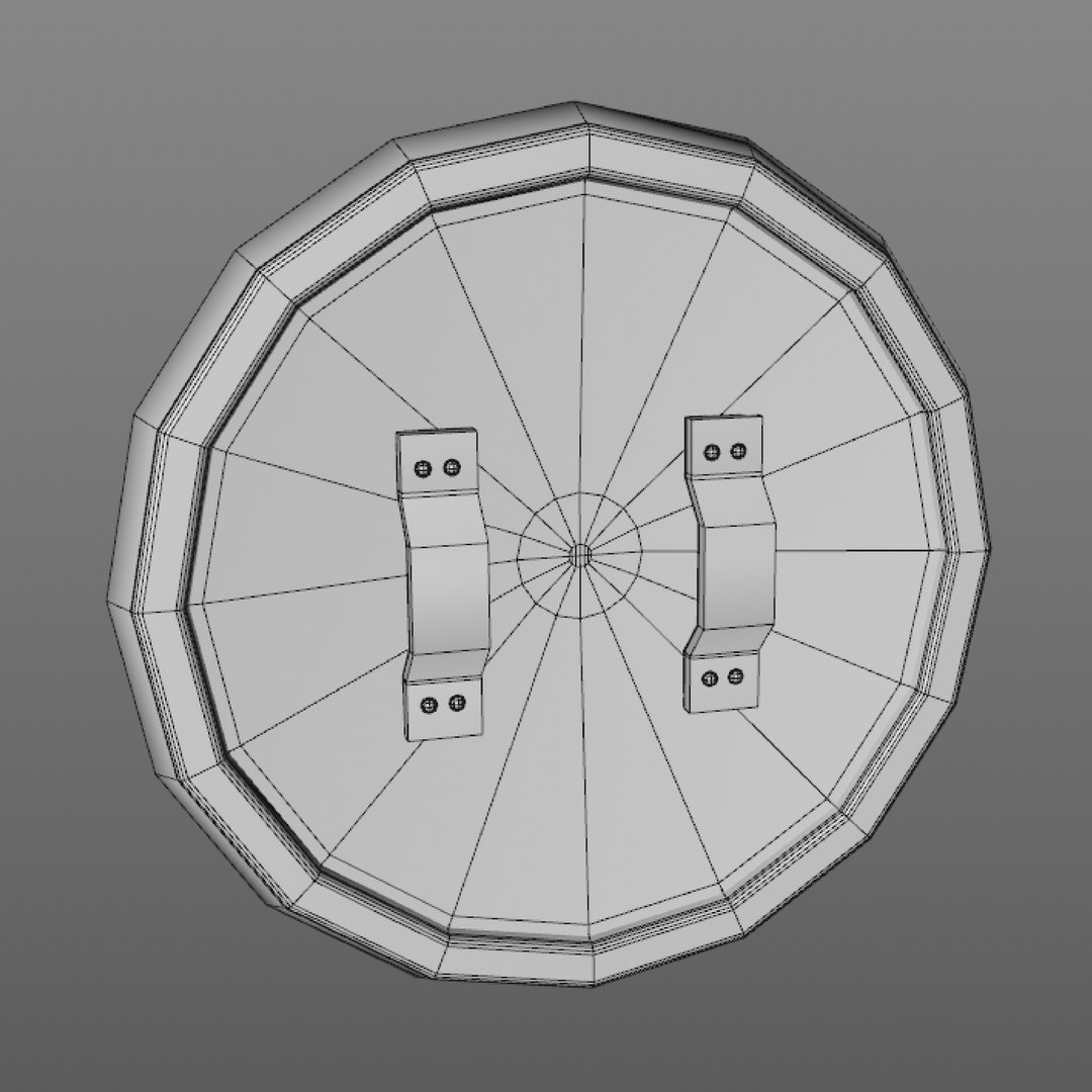 Cartoon Shield 3D Model - TurboSquid 1402266