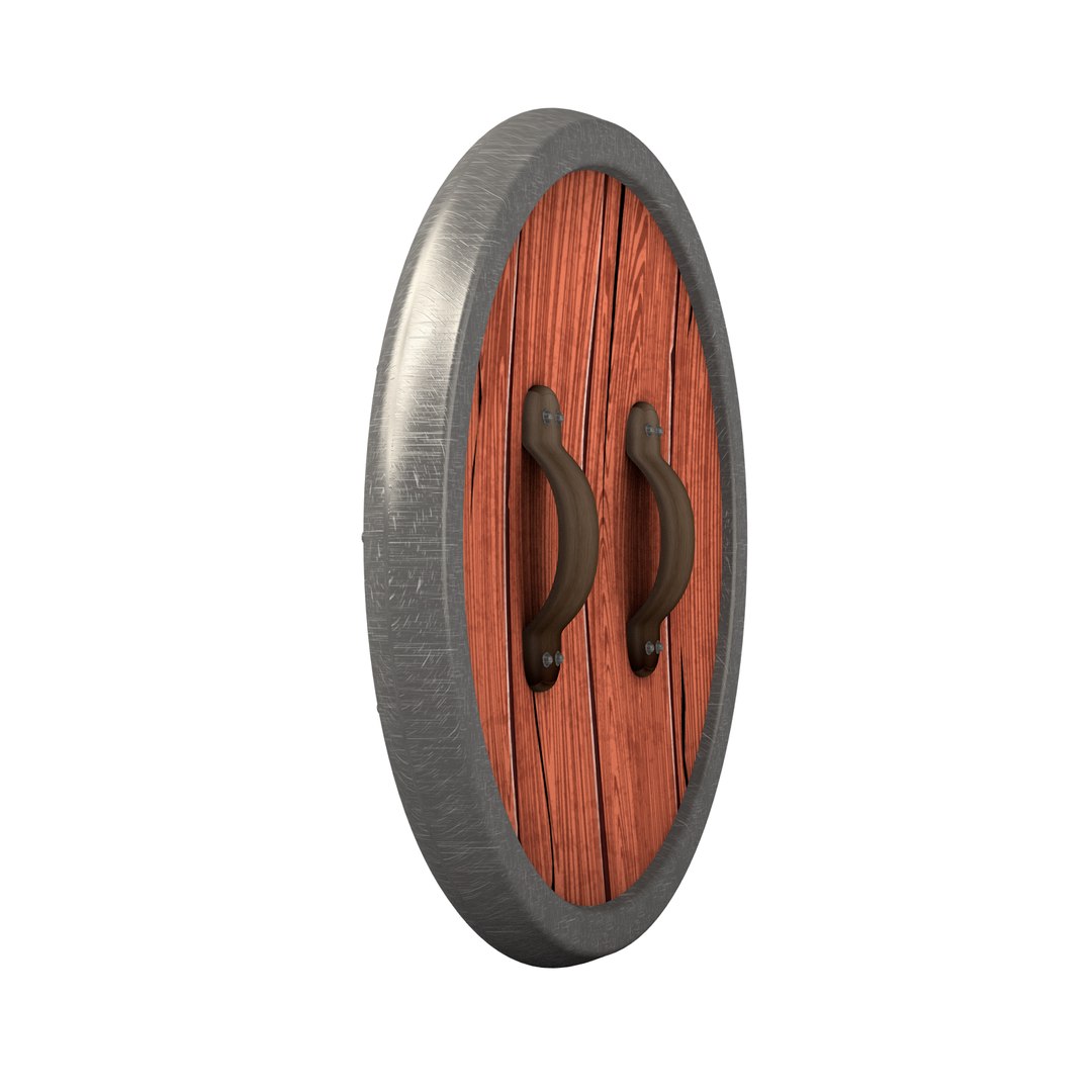 Cartoon Shield 3D Model - TurboSquid 1402266