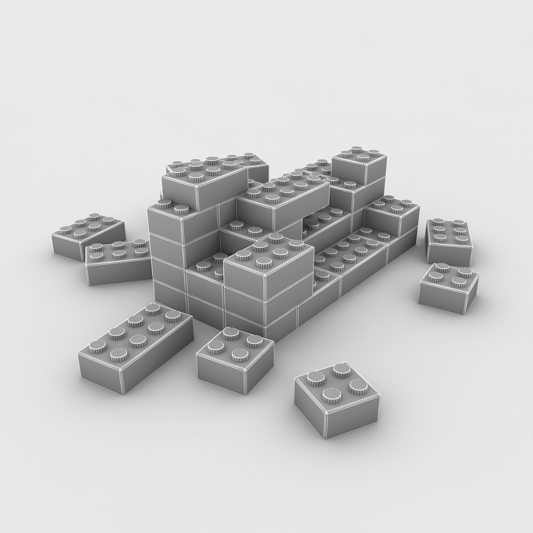 3D lego realistic - TurboSquid 1547114
