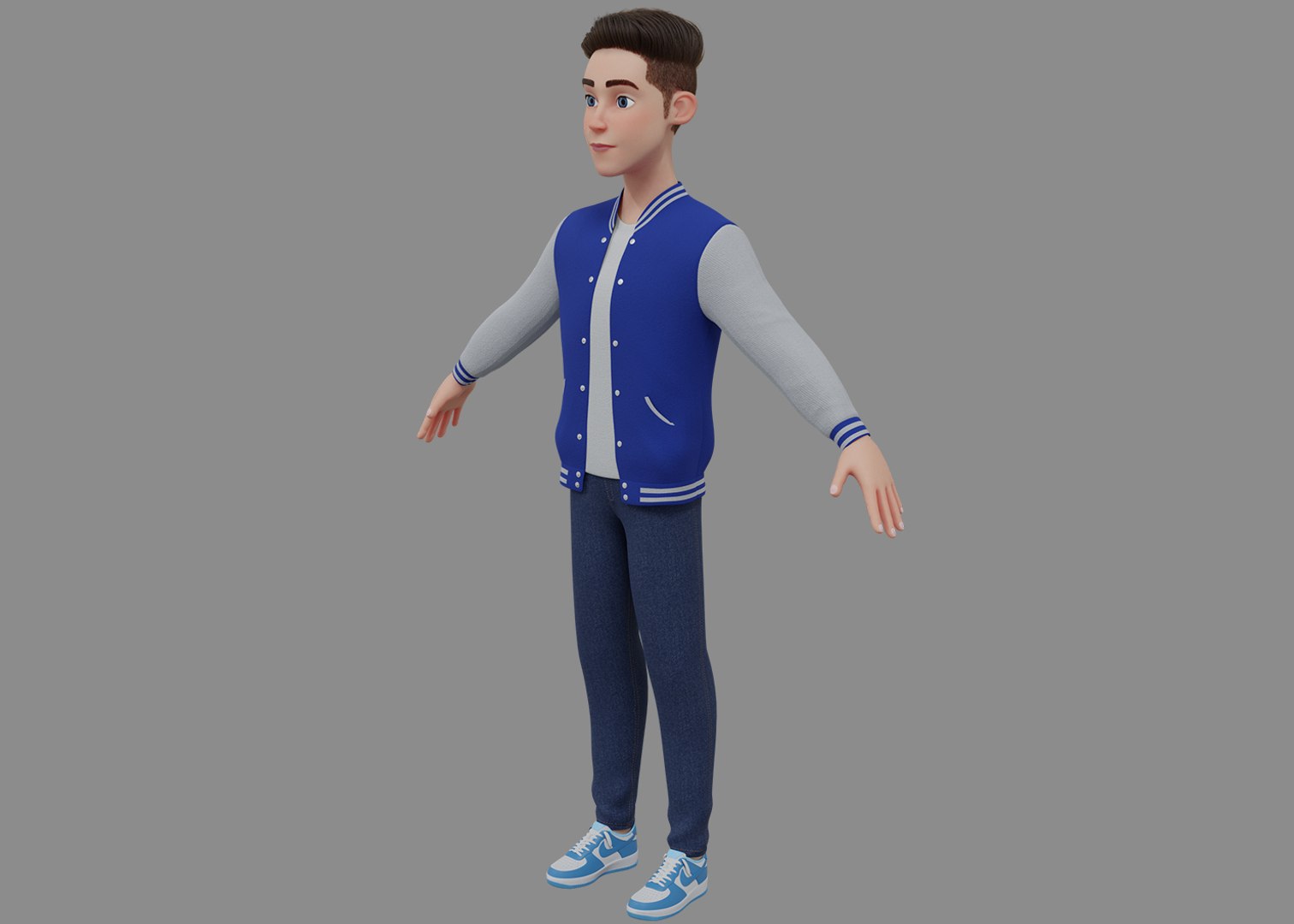 Boy Rig 3D Model - TurboSquid 1850799