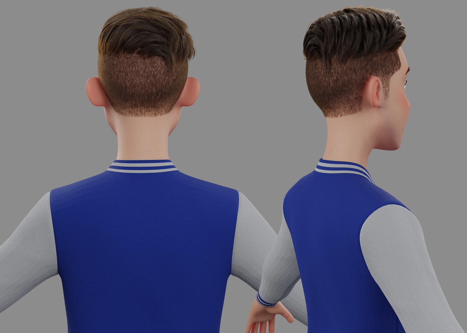 Boy Rig 3D Model - TurboSquid 1850799