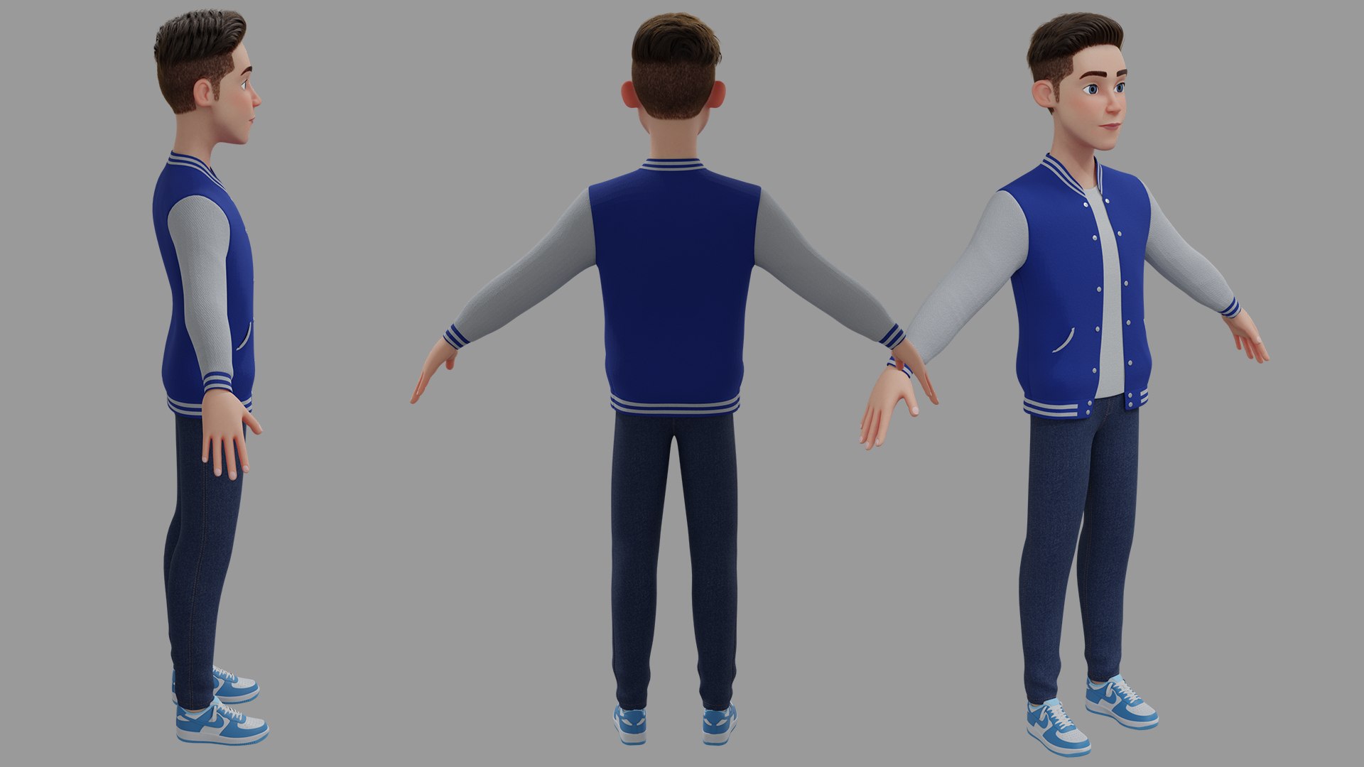 Boy Rig 3D Model - TurboSquid 1850799