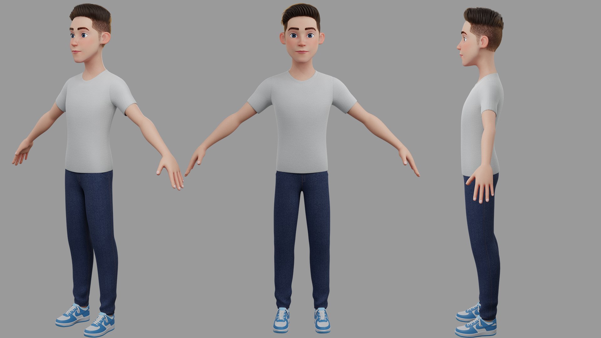 Boy Rig 3D Model - TurboSquid 1850799