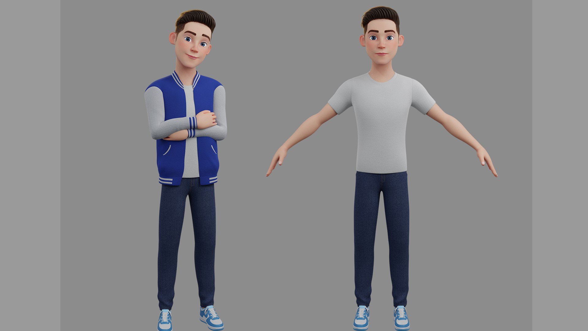 Boy Rig 3D Model - TurboSquid 1850799