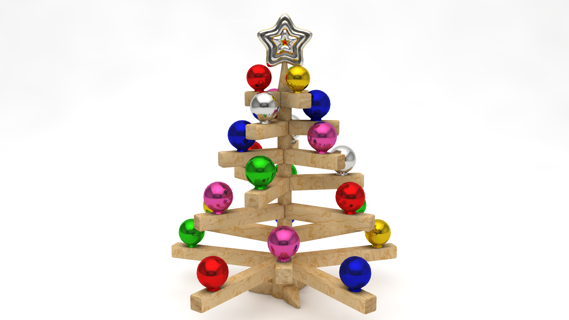 3D Christmas Tree Model - TurboSquid 1661889