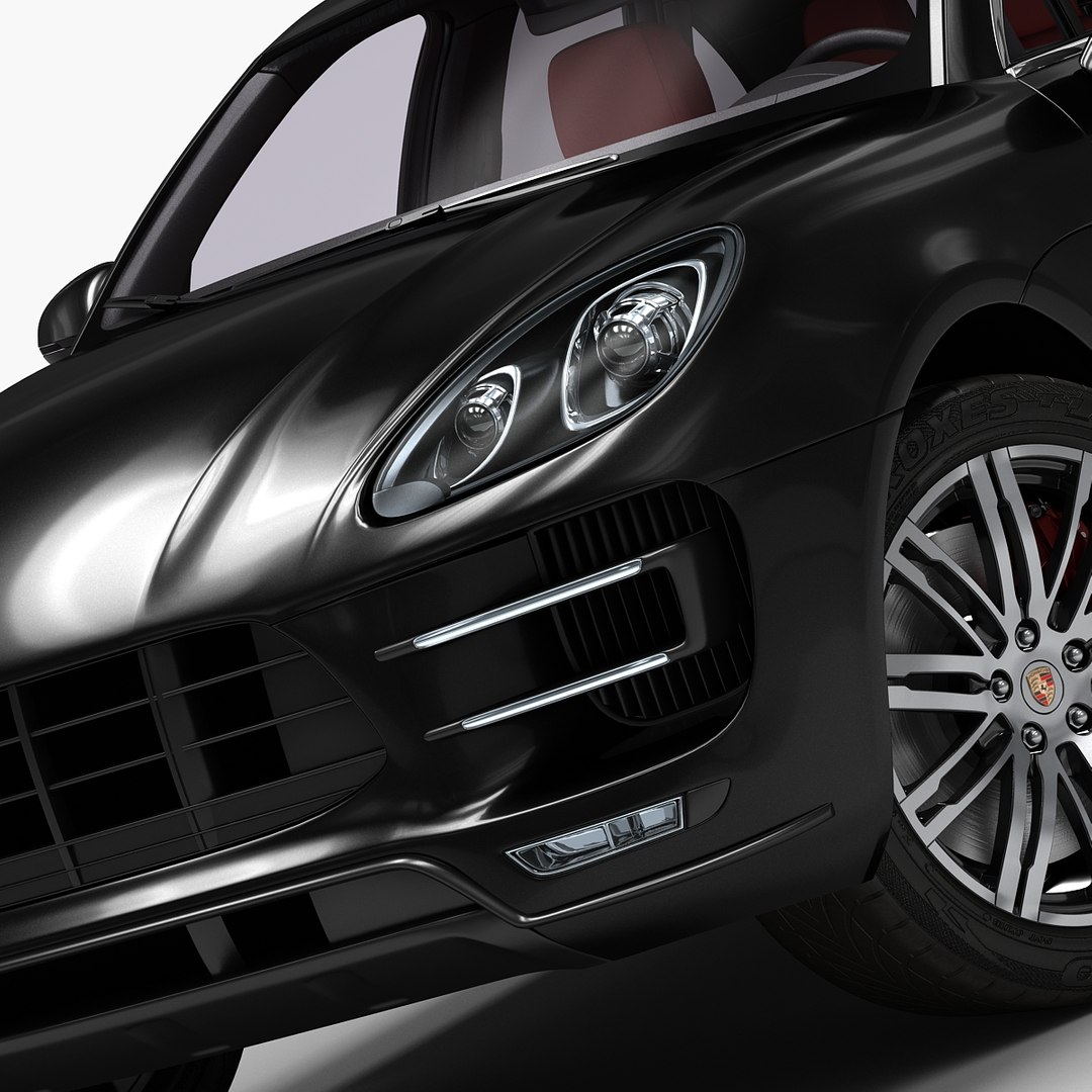 3d 2015 Porsche Macan