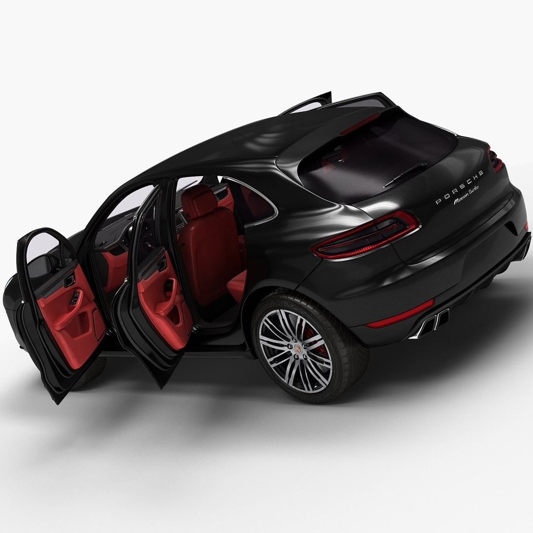 3d 2015 Porsche Macan