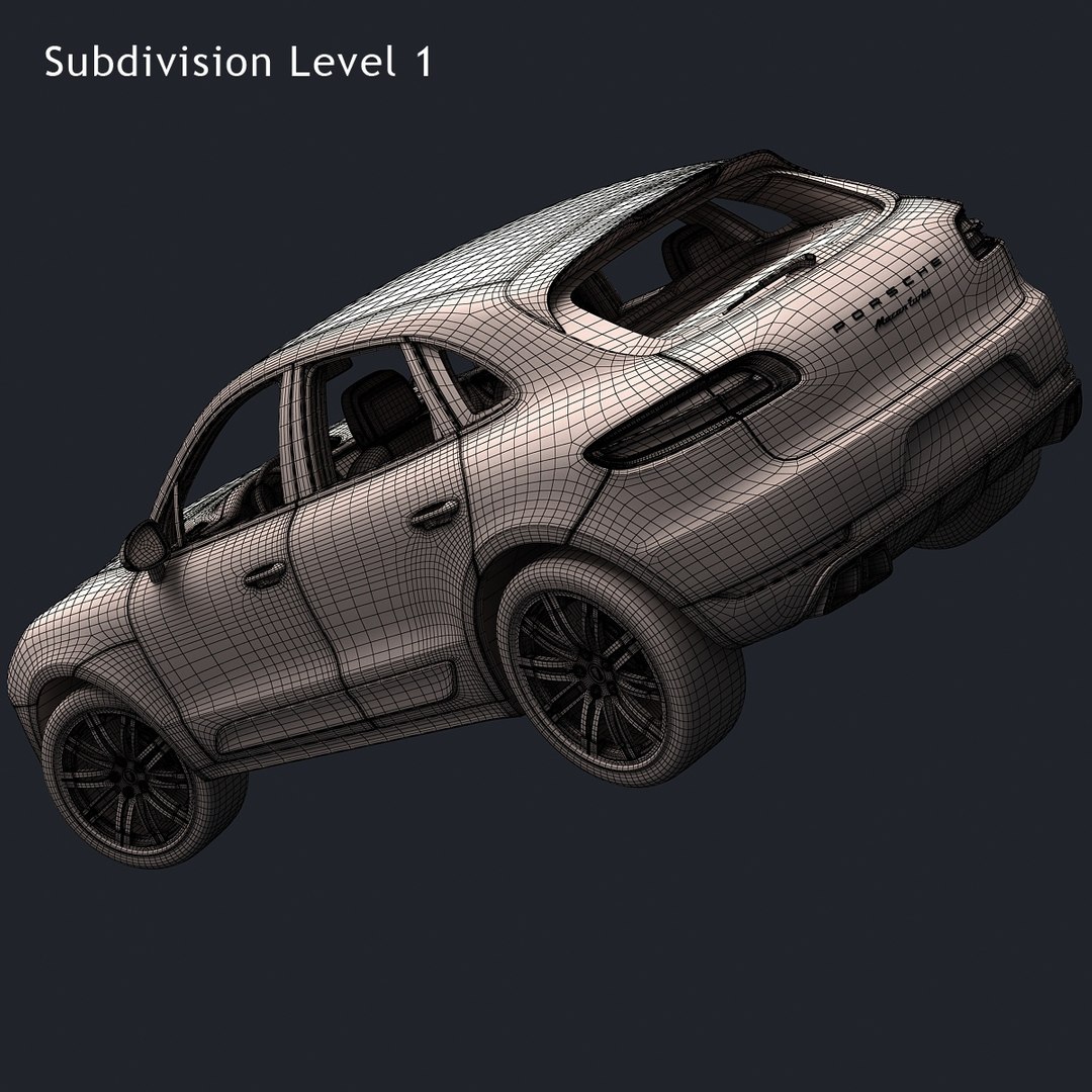 3d 2015 porsche macan