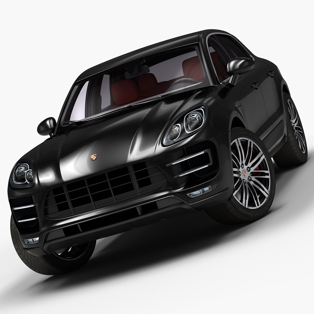 3d 2015 Porsche Macan