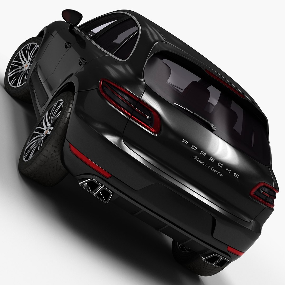3d 2015 Porsche Macan