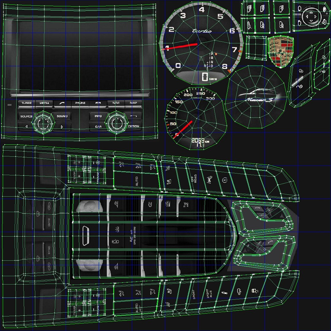 3d 2015 porsche macan