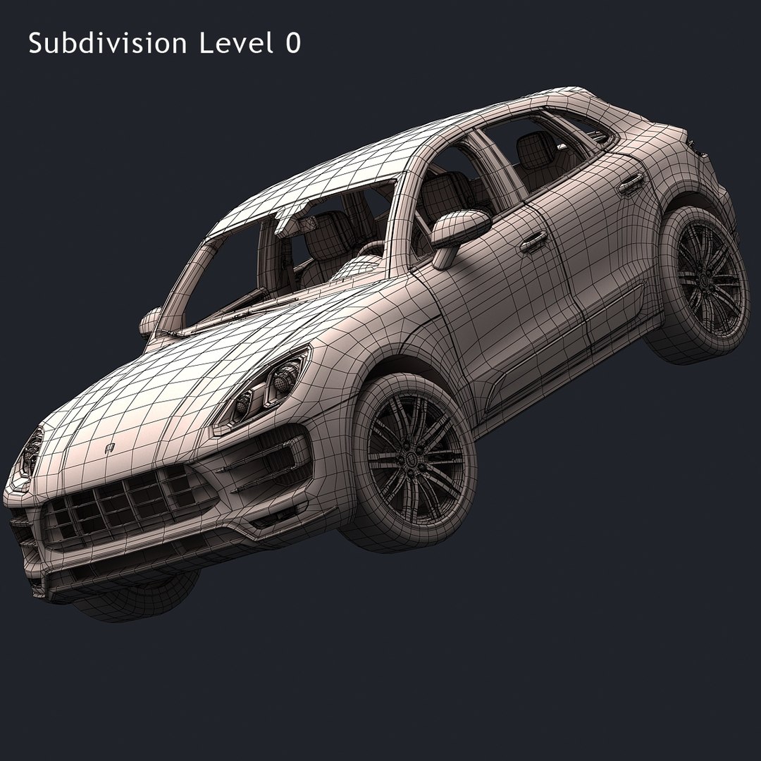 3d 2015 porsche macan