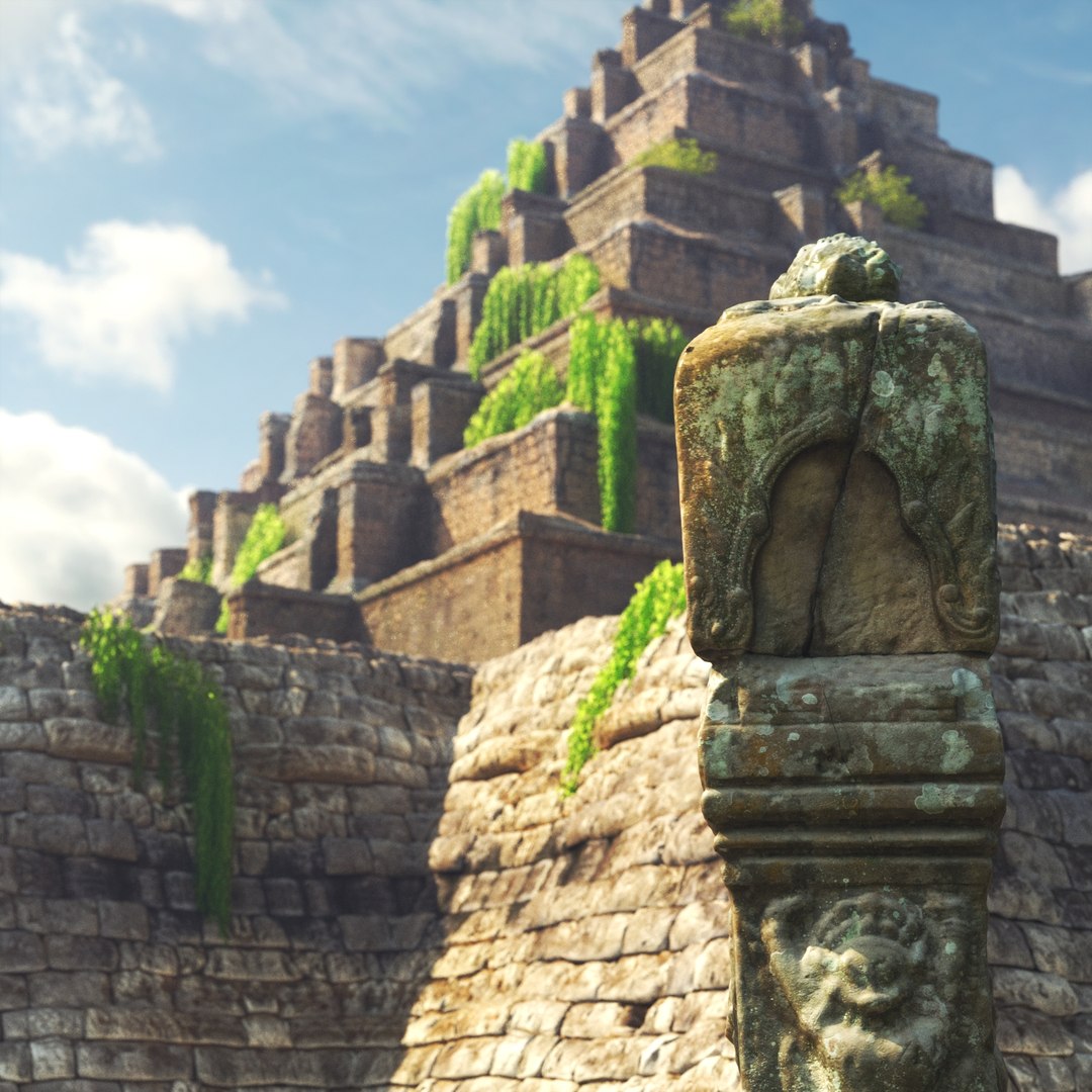 Jungle Pyramids 3D Model - TurboSquid 2221034