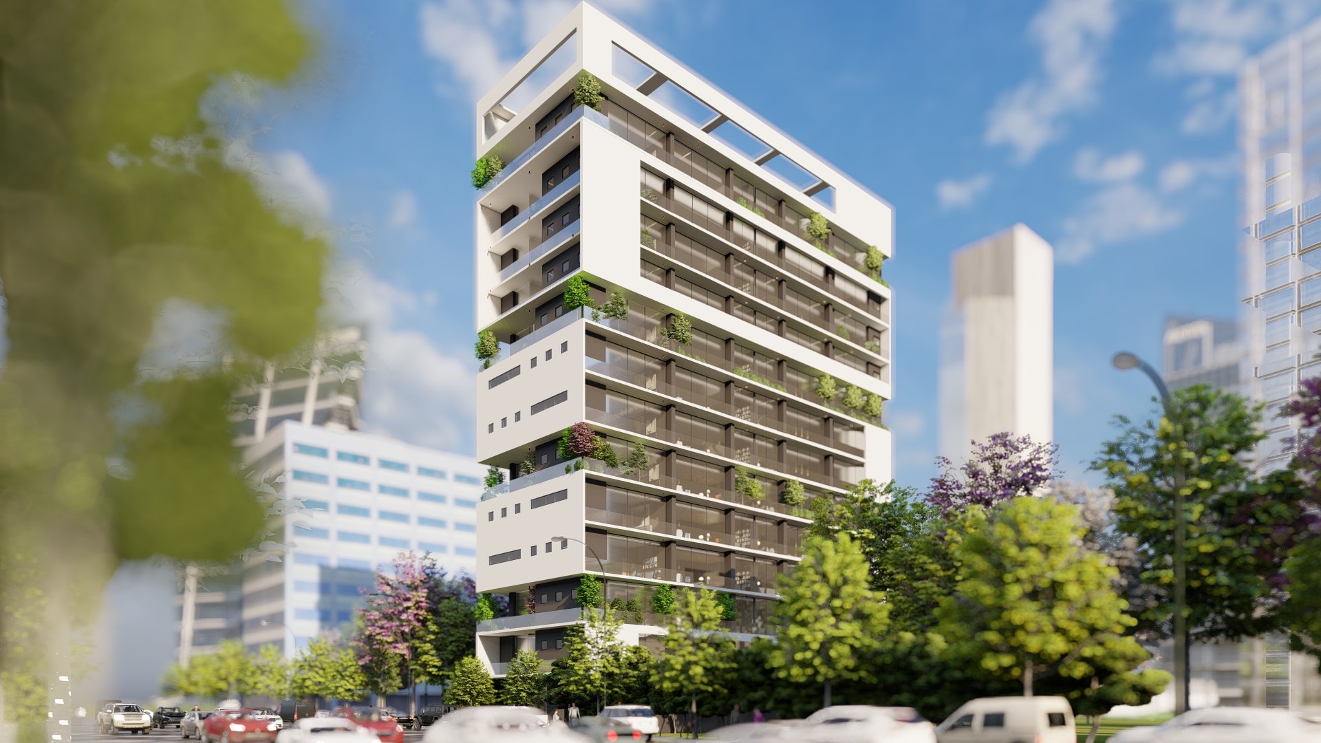 3D Model Modern High-rise Apartment - TurboSquid 2196992