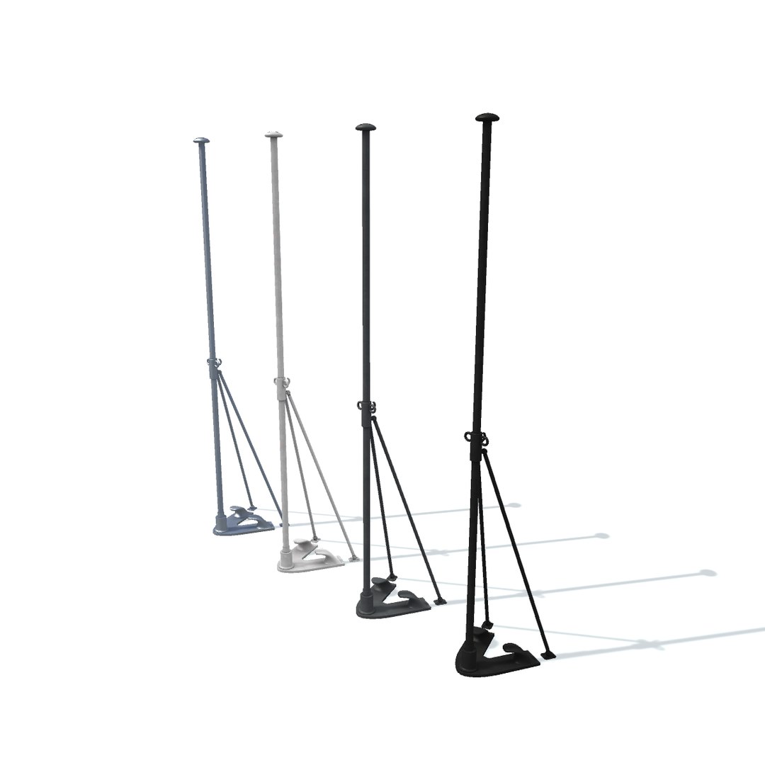 3D Jack-staff B Model - TurboSquid 1427510