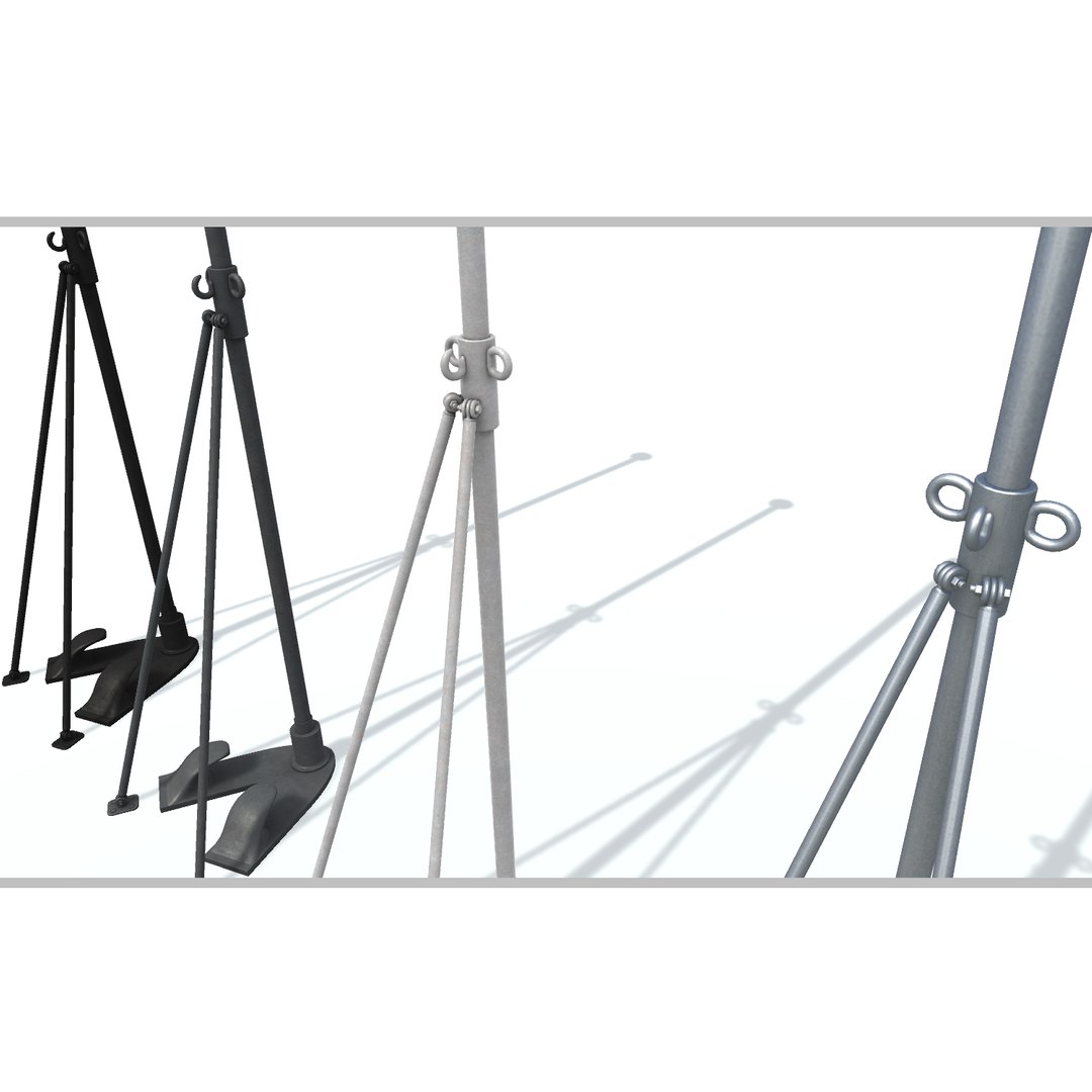 3D Jack-staff B Model - TurboSquid 1427510