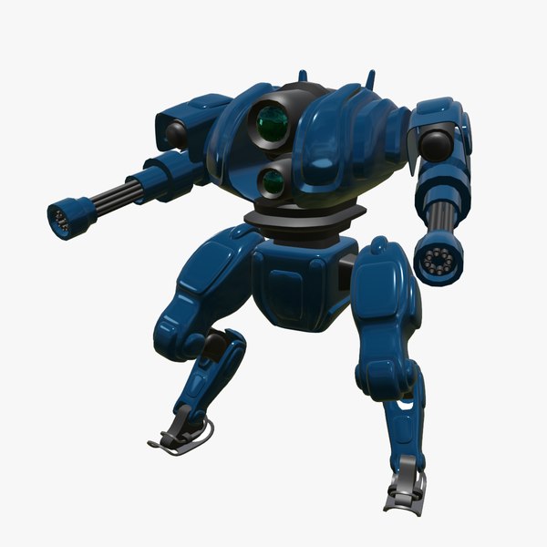 modelo 3d Mech common Navy blue - TurboSquid 2044201