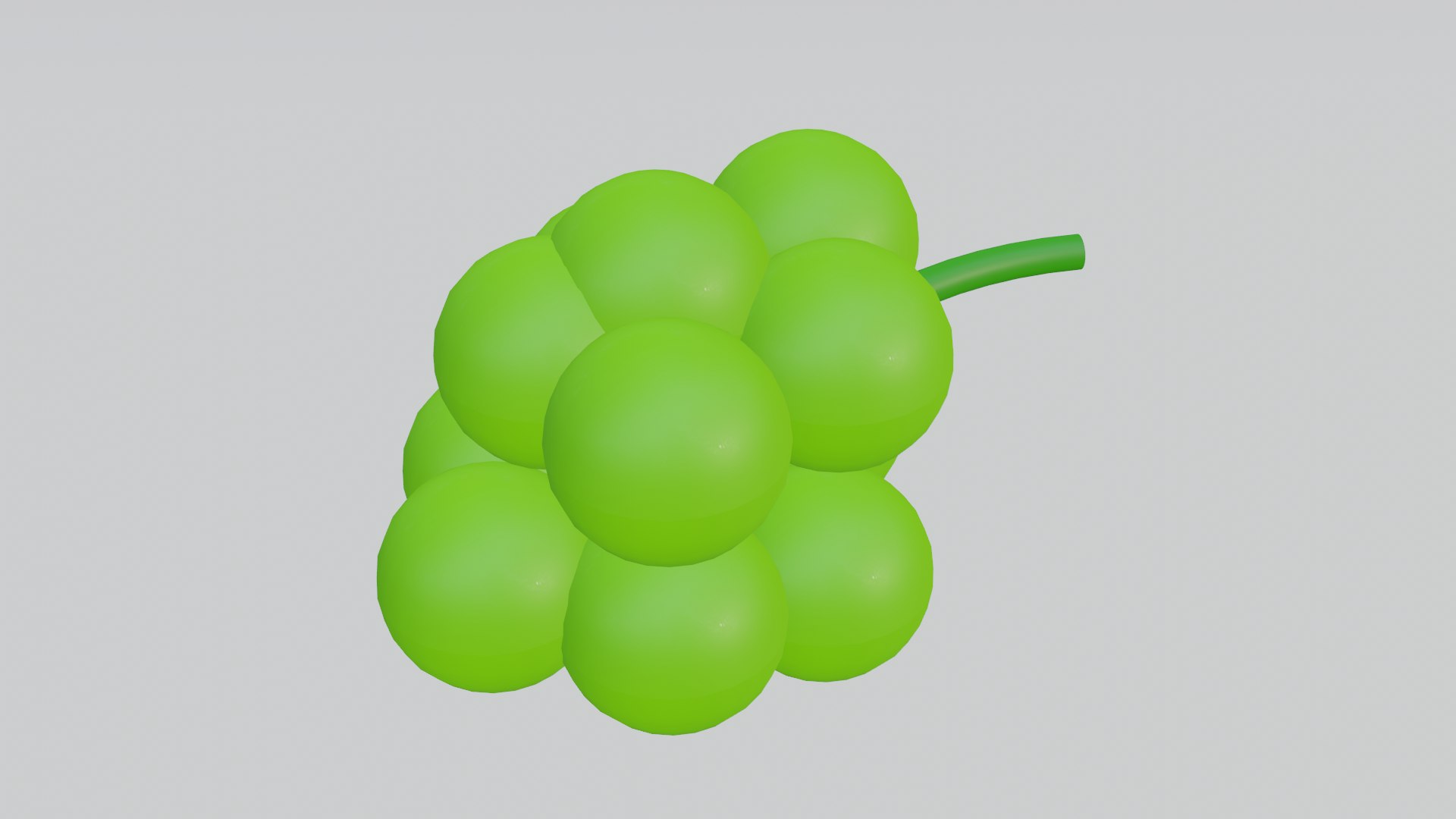 Cartoon Grape 3D Model - TurboSquid 2087533