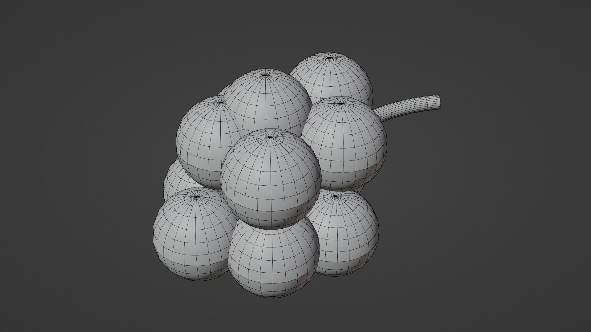 Cartoon Grape 3D Model - TurboSquid 2087533