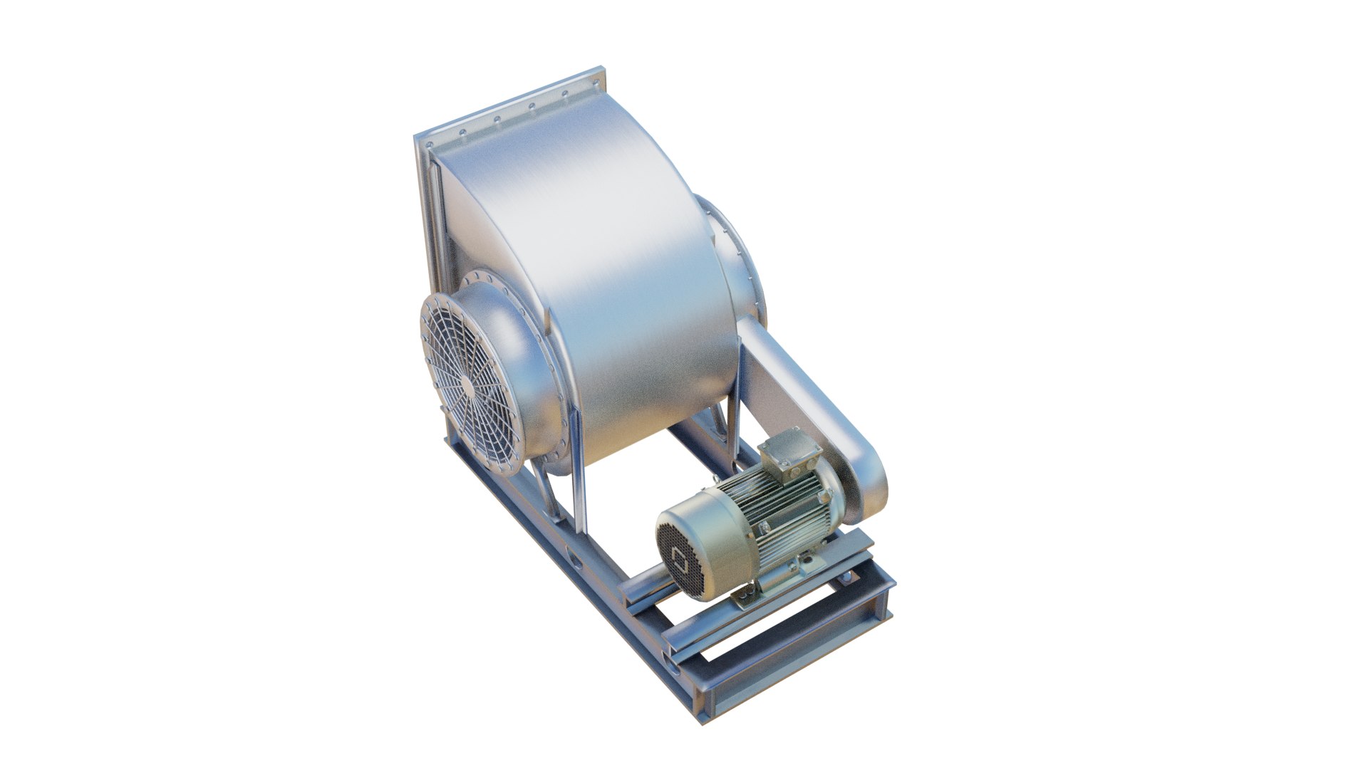 Blower Fan 3D Model - TurboSquid 1638375