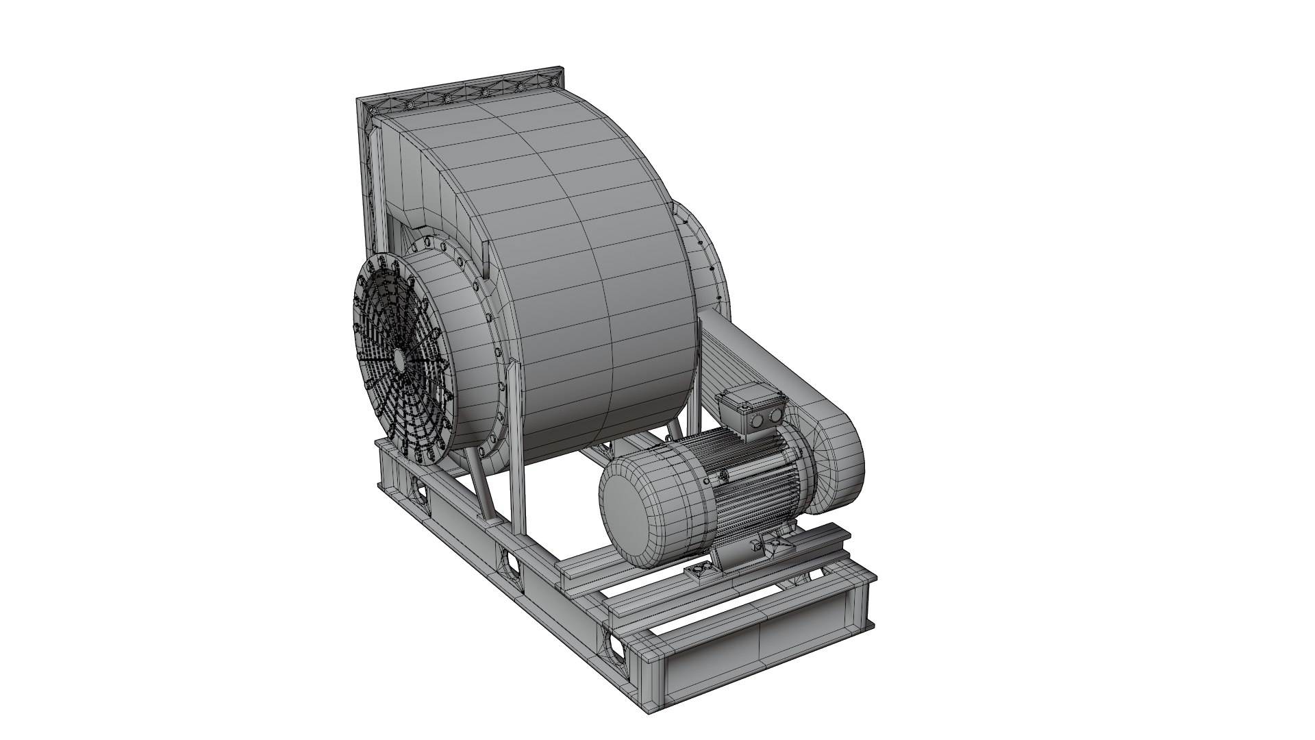 Blower Fan 3D Model - TurboSquid 1638375