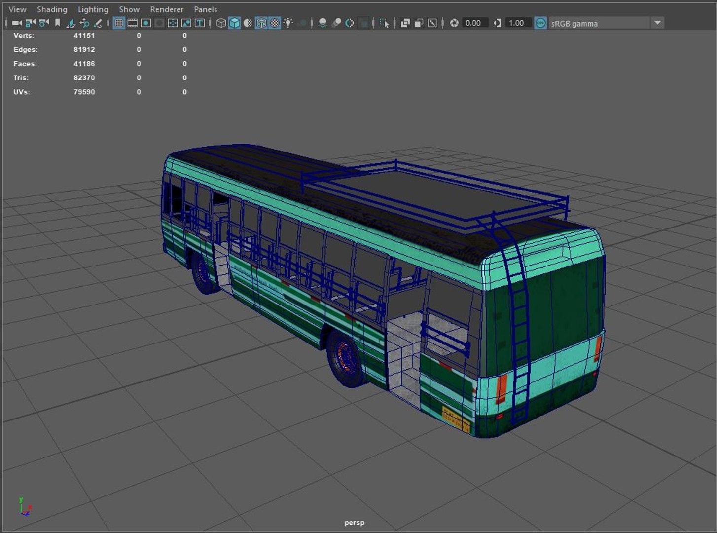 3D Tamil Nadu Bus - TurboSquid 1418581