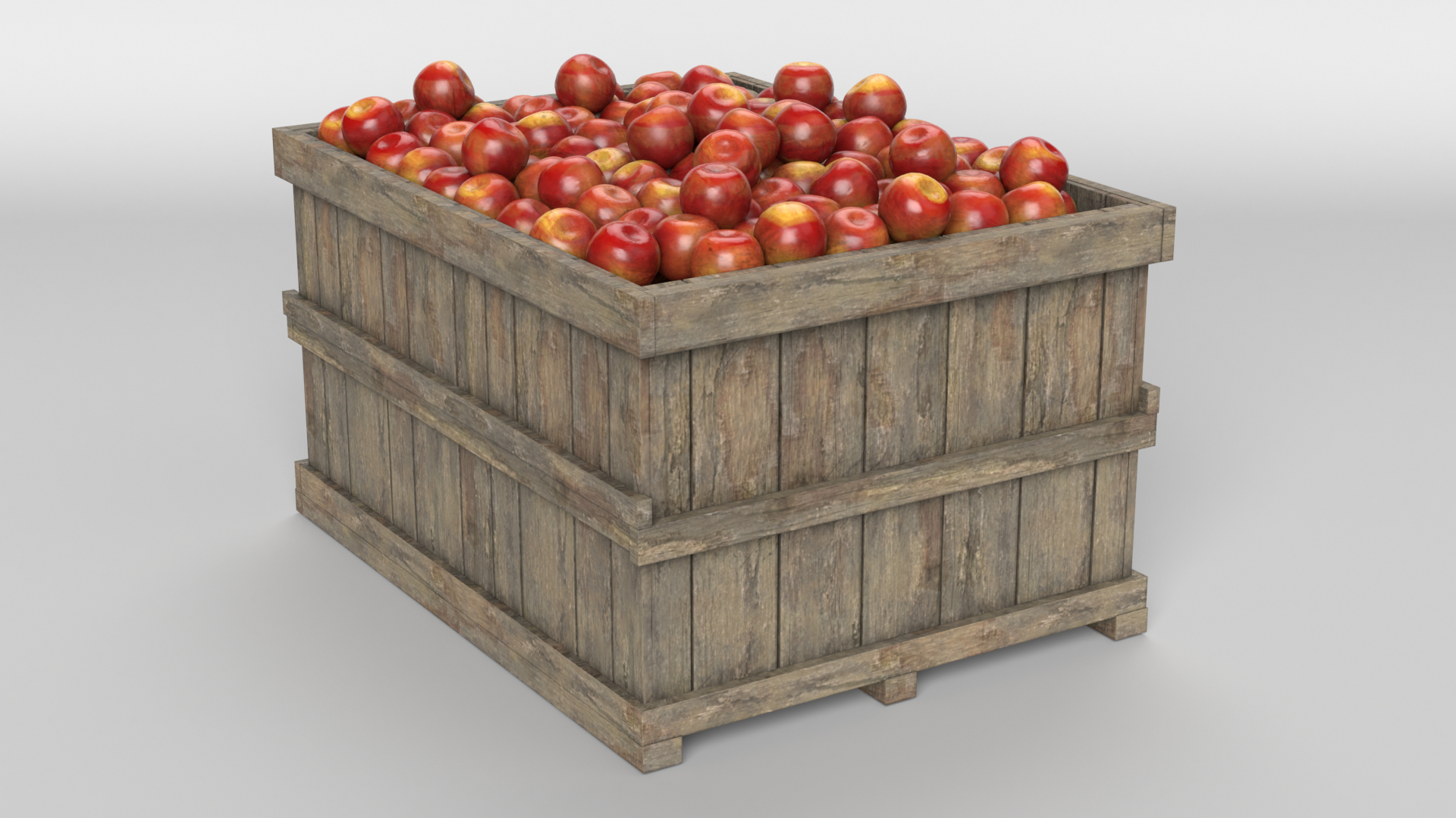 3D Apple Orchard - TurboSquid 1681203