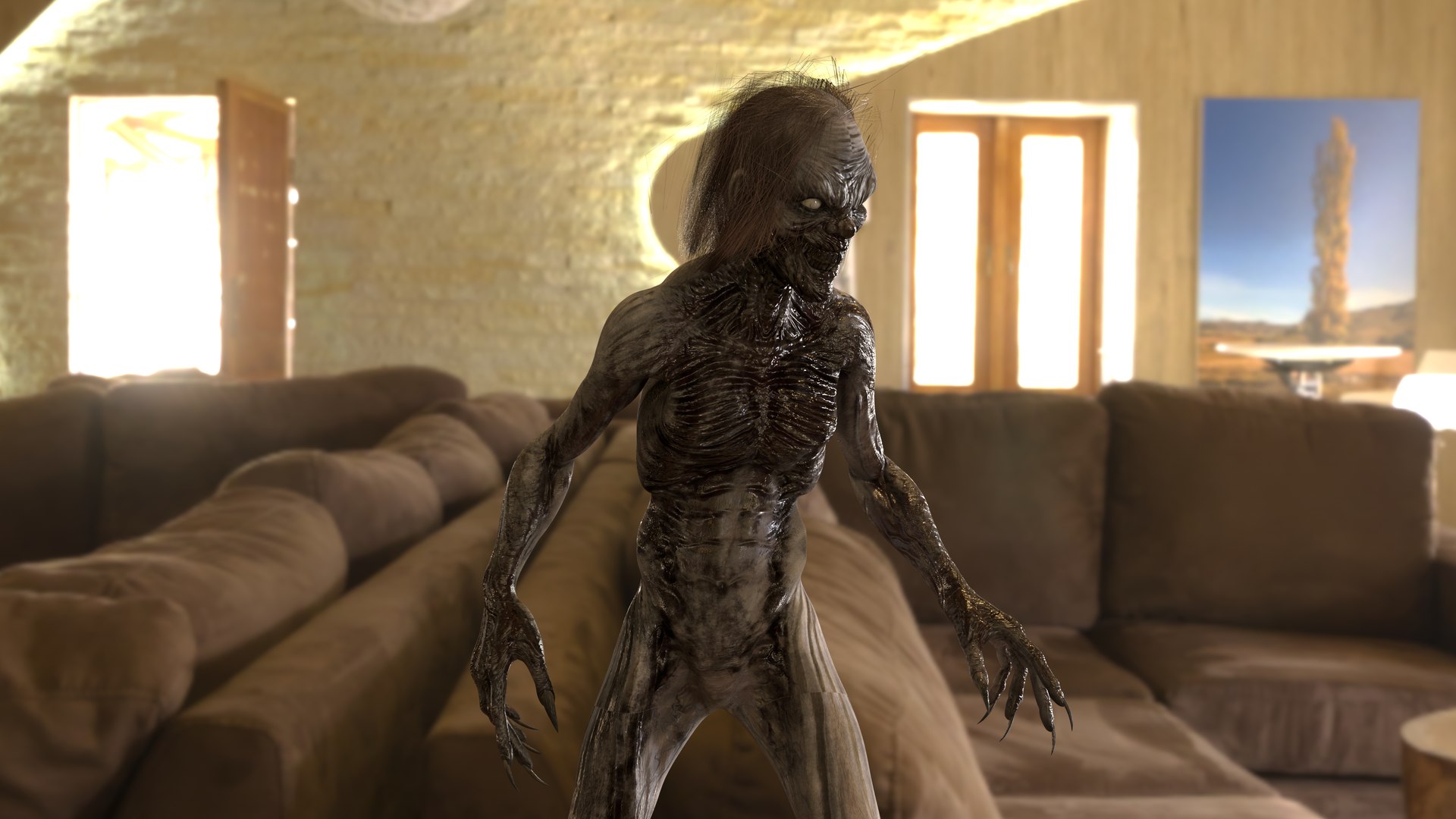 3D CREEPY GHOST - TurboSquid 2272977