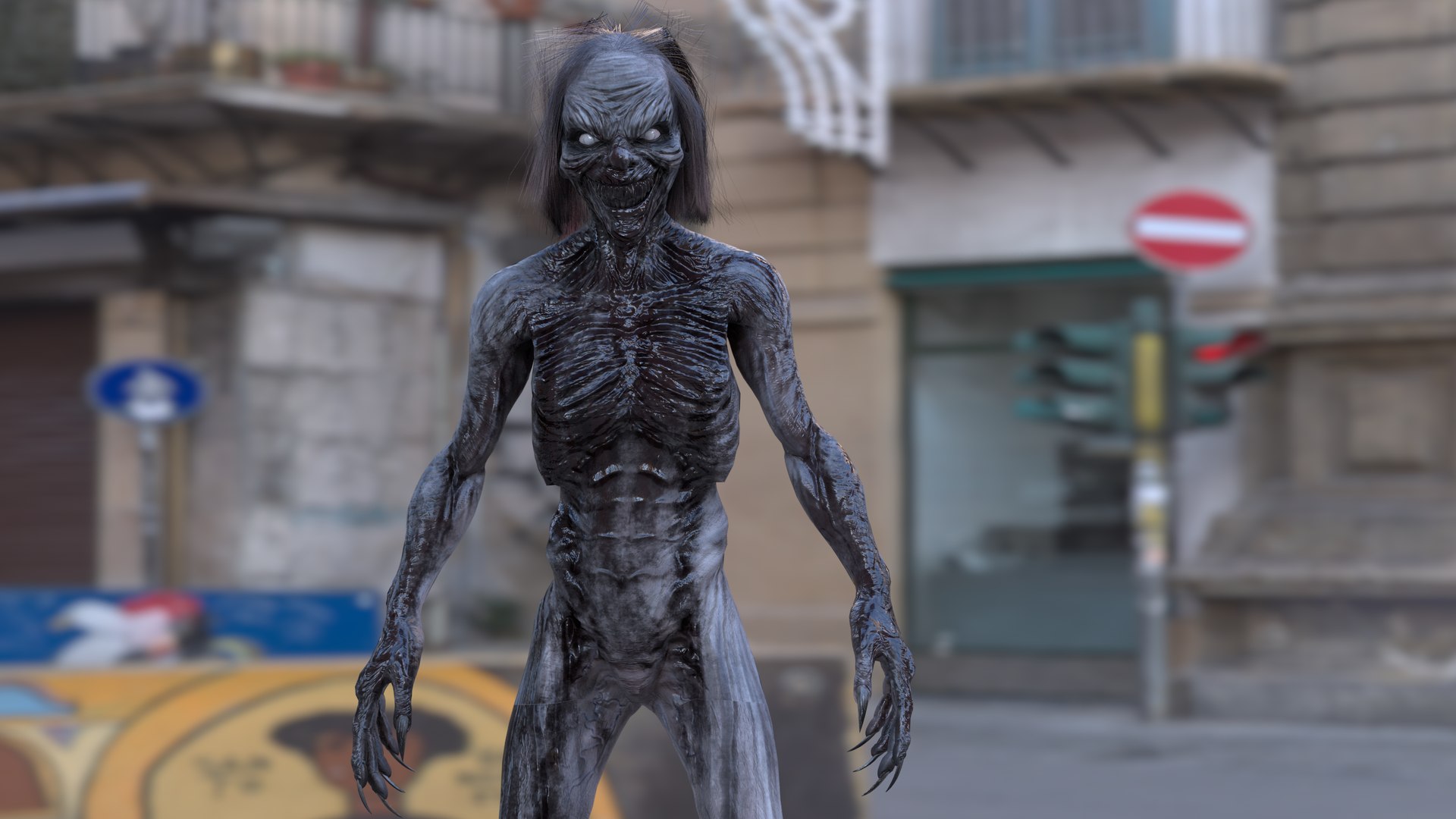 3D CREEPY GHOST - TurboSquid 2272977