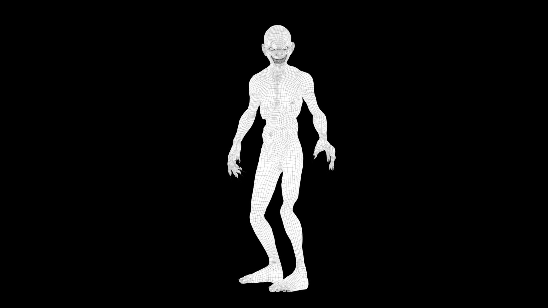 3D CREEPY GHOST - TurboSquid 2272977