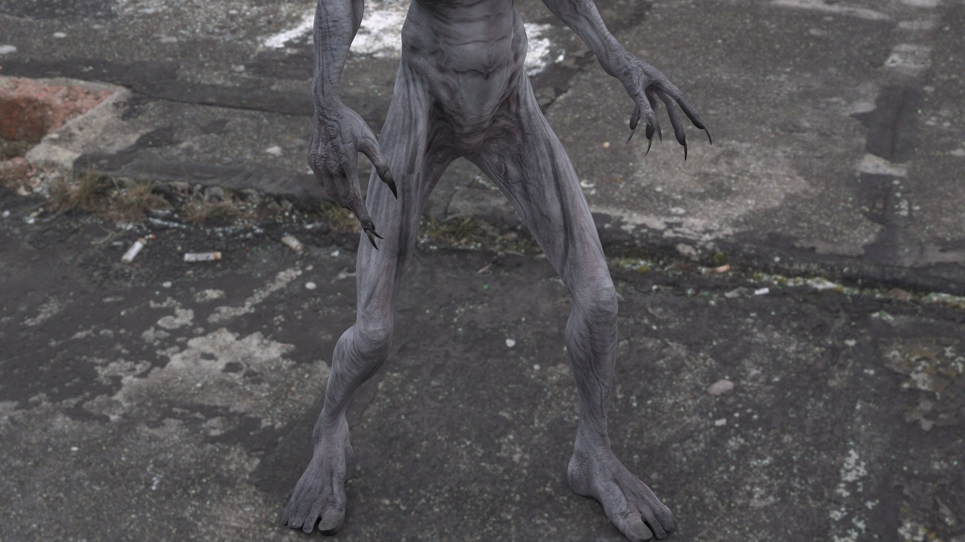 3D CREEPY GHOST - TurboSquid 2272977